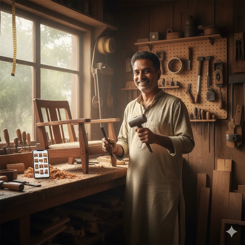 Inspirational Story: A Carpenter Who Built a Digital Brand